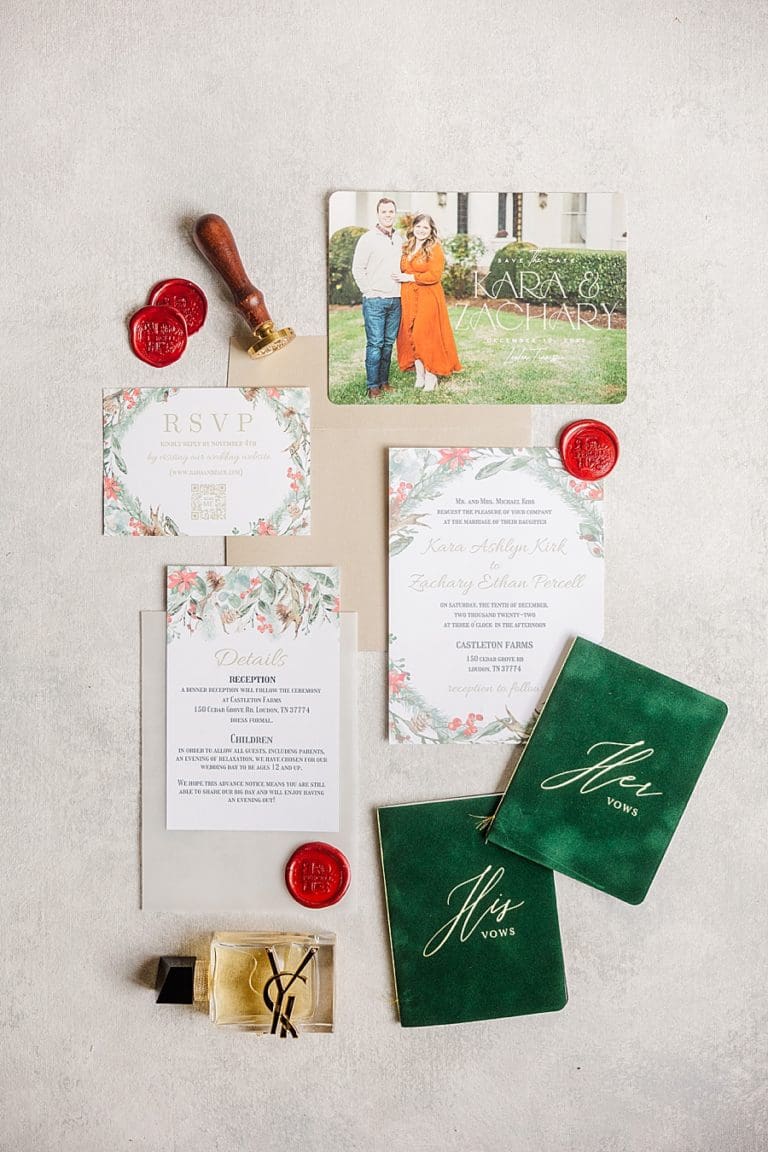 Castleton Christmas Wedding by Amanda May Photos