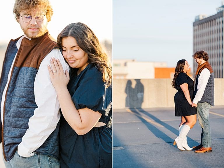 Downtown Knoxville Engagement Session by Amanda May Photos