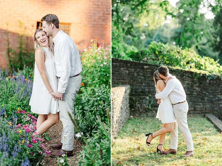 Knoxville Botanical Garden Engagement by Amanda May Photos