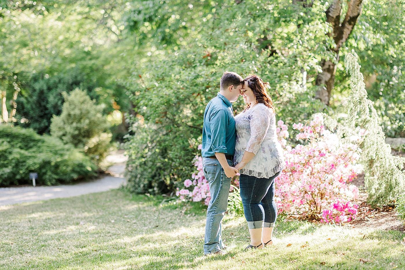 UT Gardens Engagement Session by Amanda May Photos