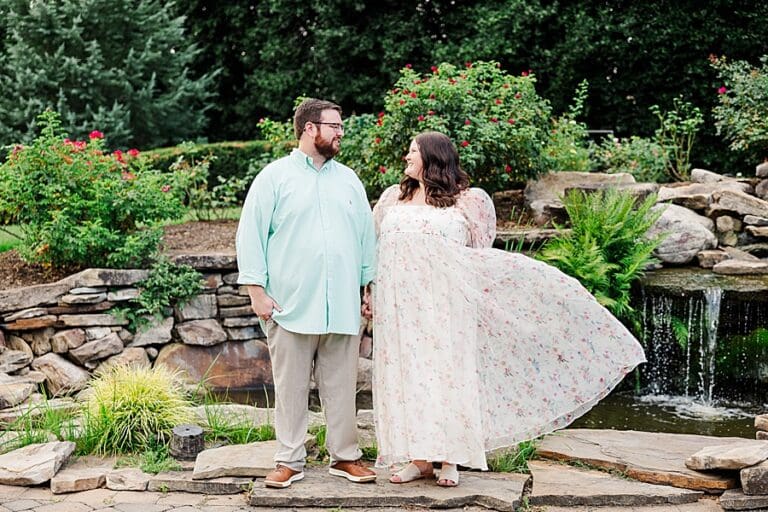 Summer UT Gardens Engagement by Amanda May Photos