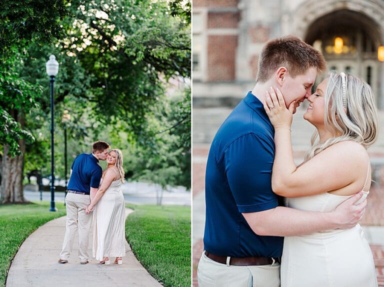 UT Campus Engagement Session by Amanda May Photos