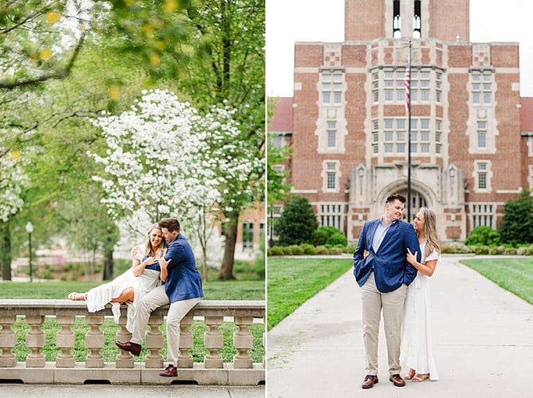 UT Campus Engagement Session by Amanda May Photos